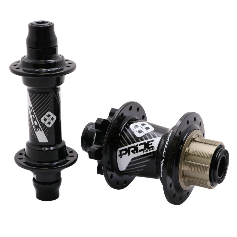 PRIDE Control V2 Expert 28H Hubs Pair (10mm & 15mm Rear)